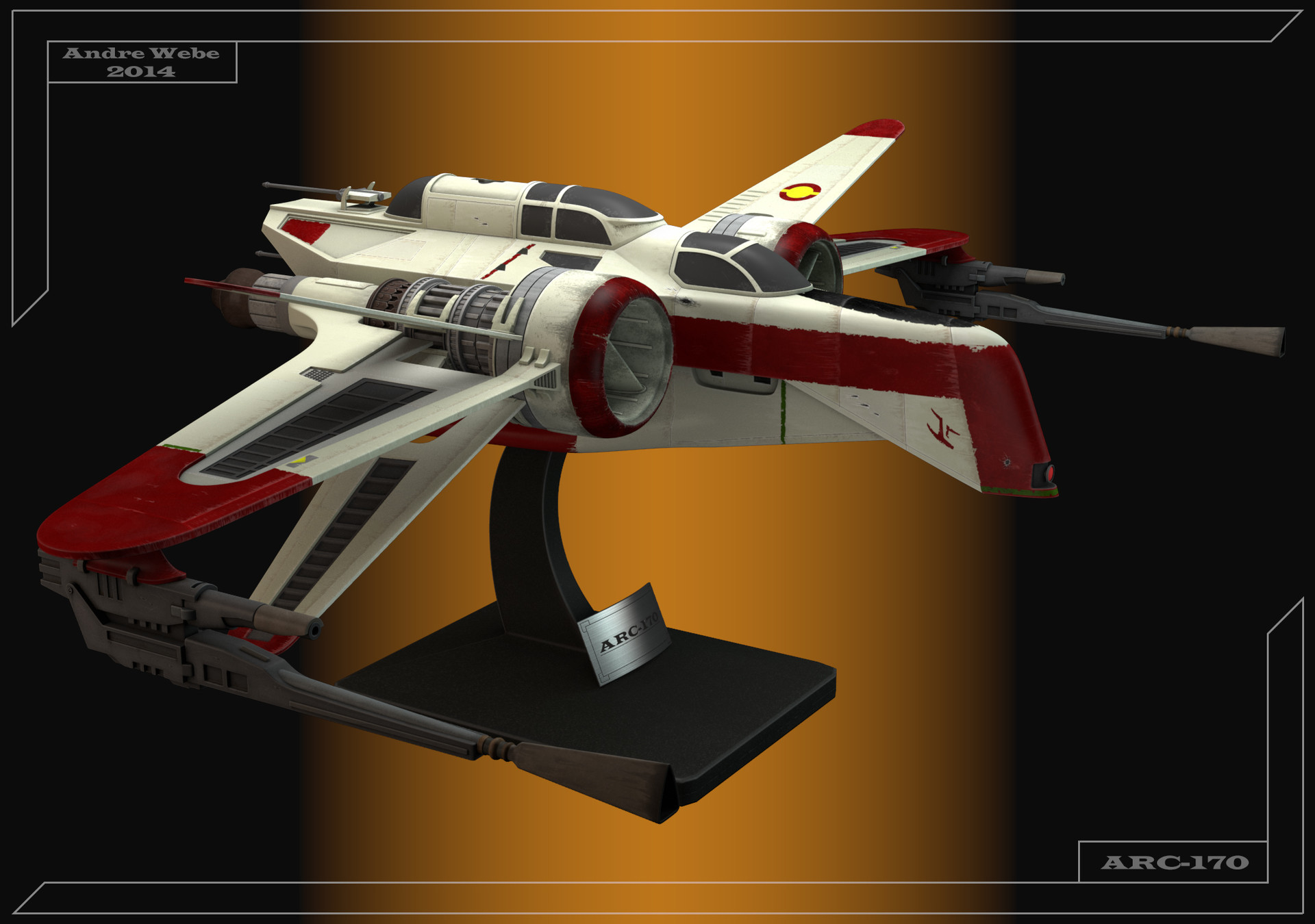 ArtStation - Clone Wars - ARC-170