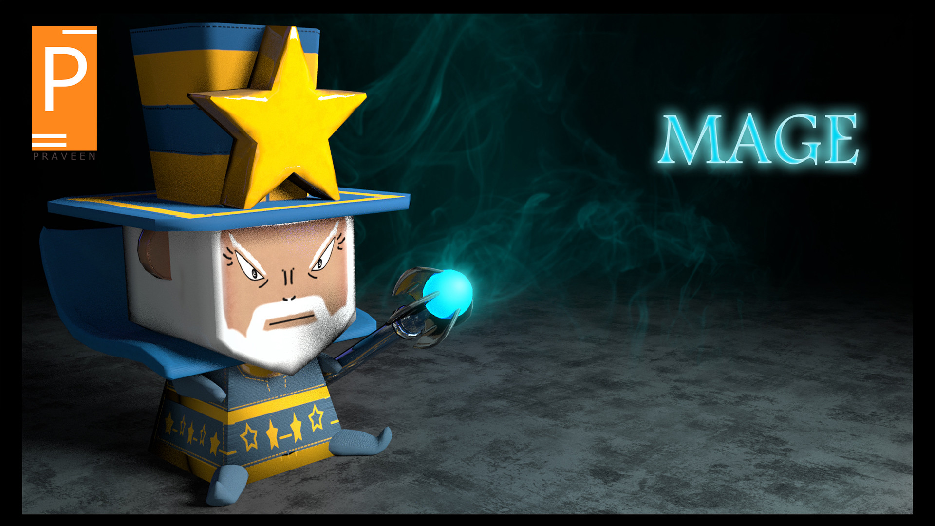 ArtStation - MAGE TOY CHARACTER