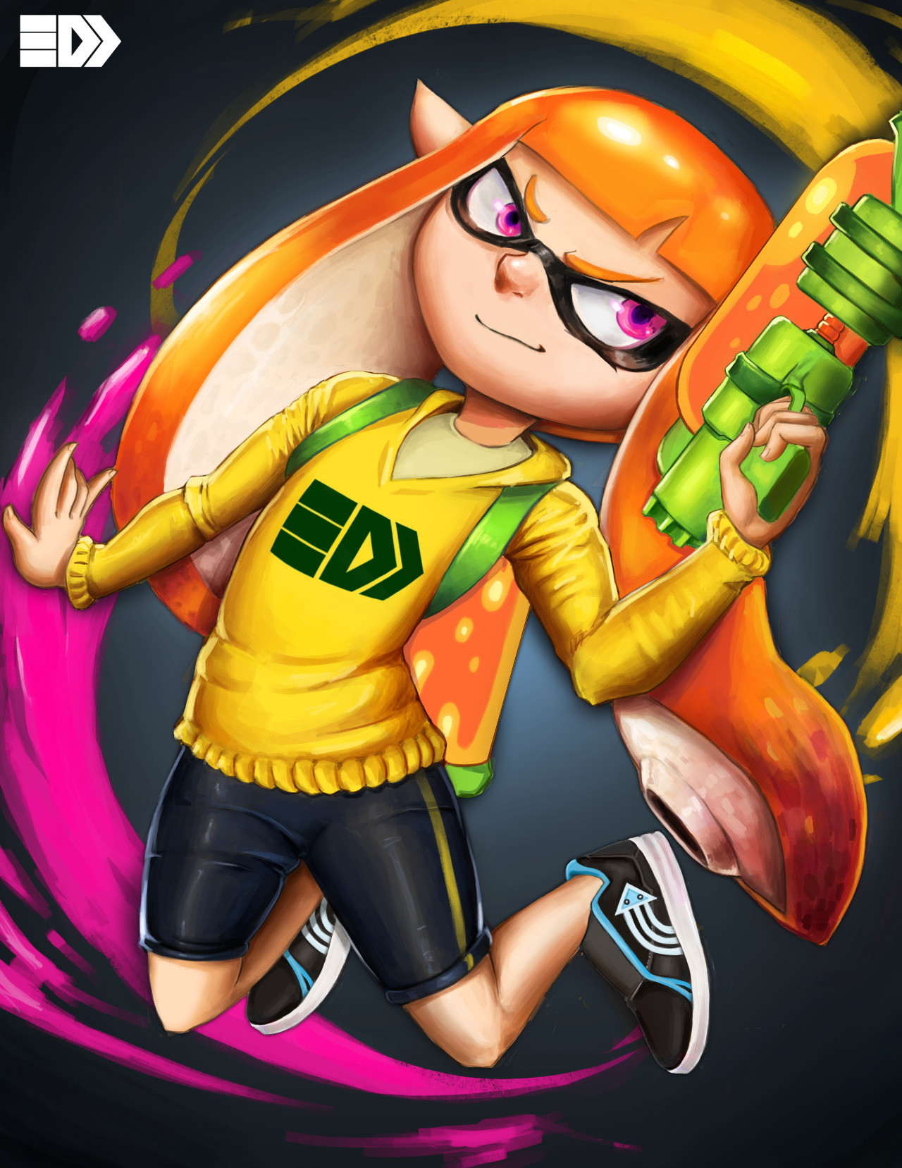 ArtStation - Splatoon Tribute
