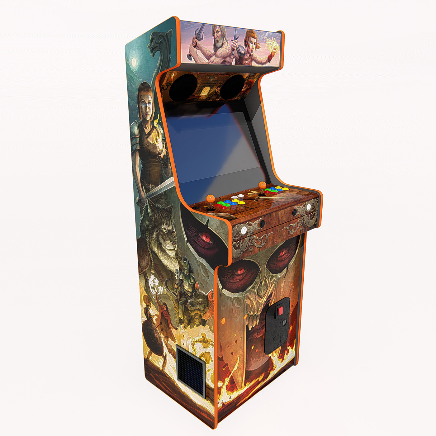 Mathieu Loiseau - Custom Heroic Fantasy Arcades