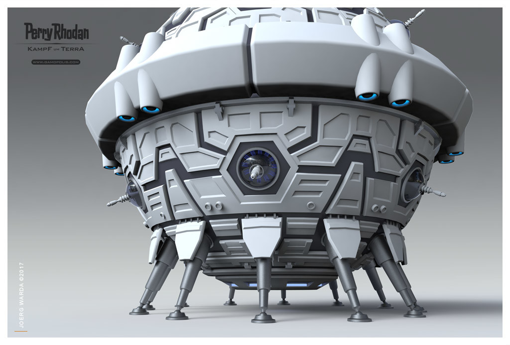 Joerg Warda - Spaceship - Perry Rhodan Battle for Terra