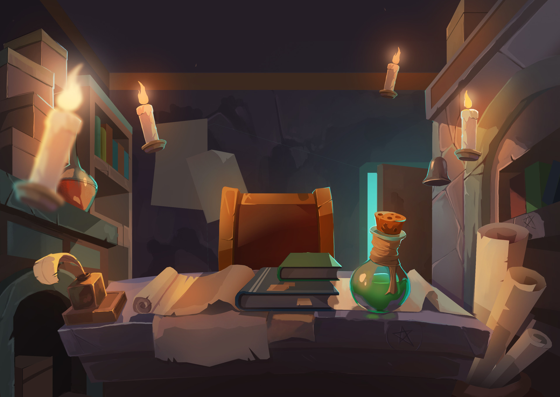 ArtStation - Magic Room