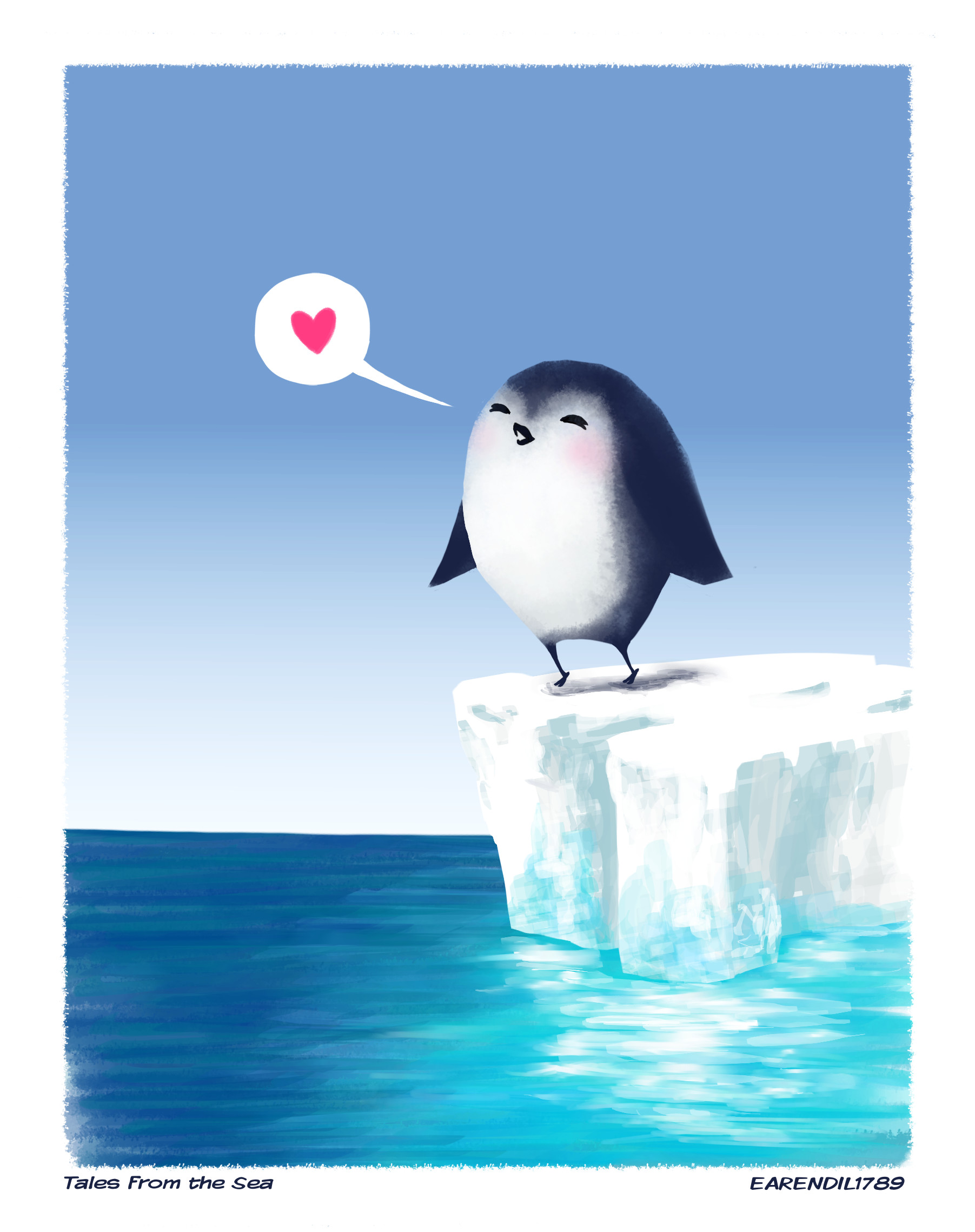 ArtStation - A cute penguin