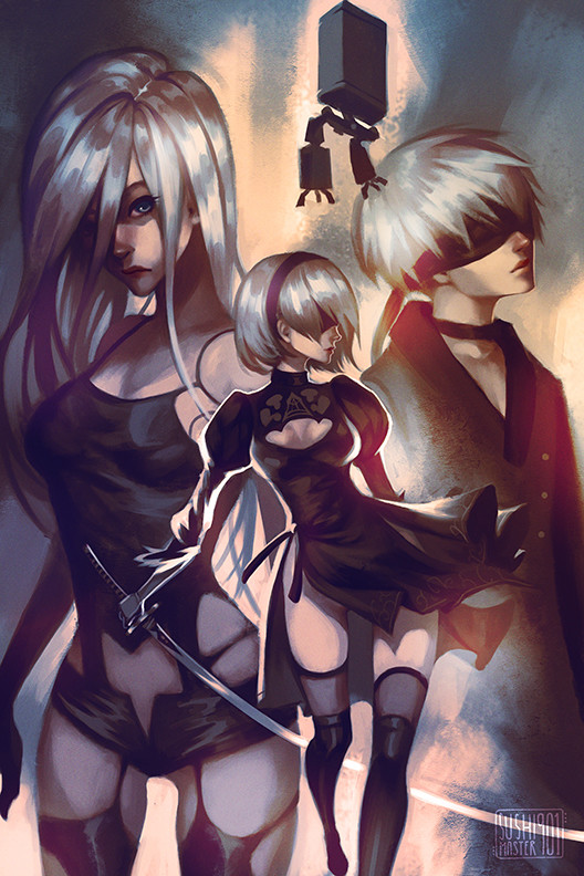 ArtStation - Nier-Automata