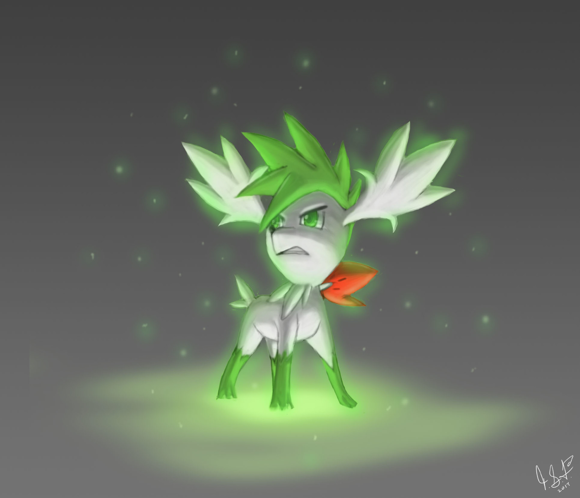 shaymin wallpaper