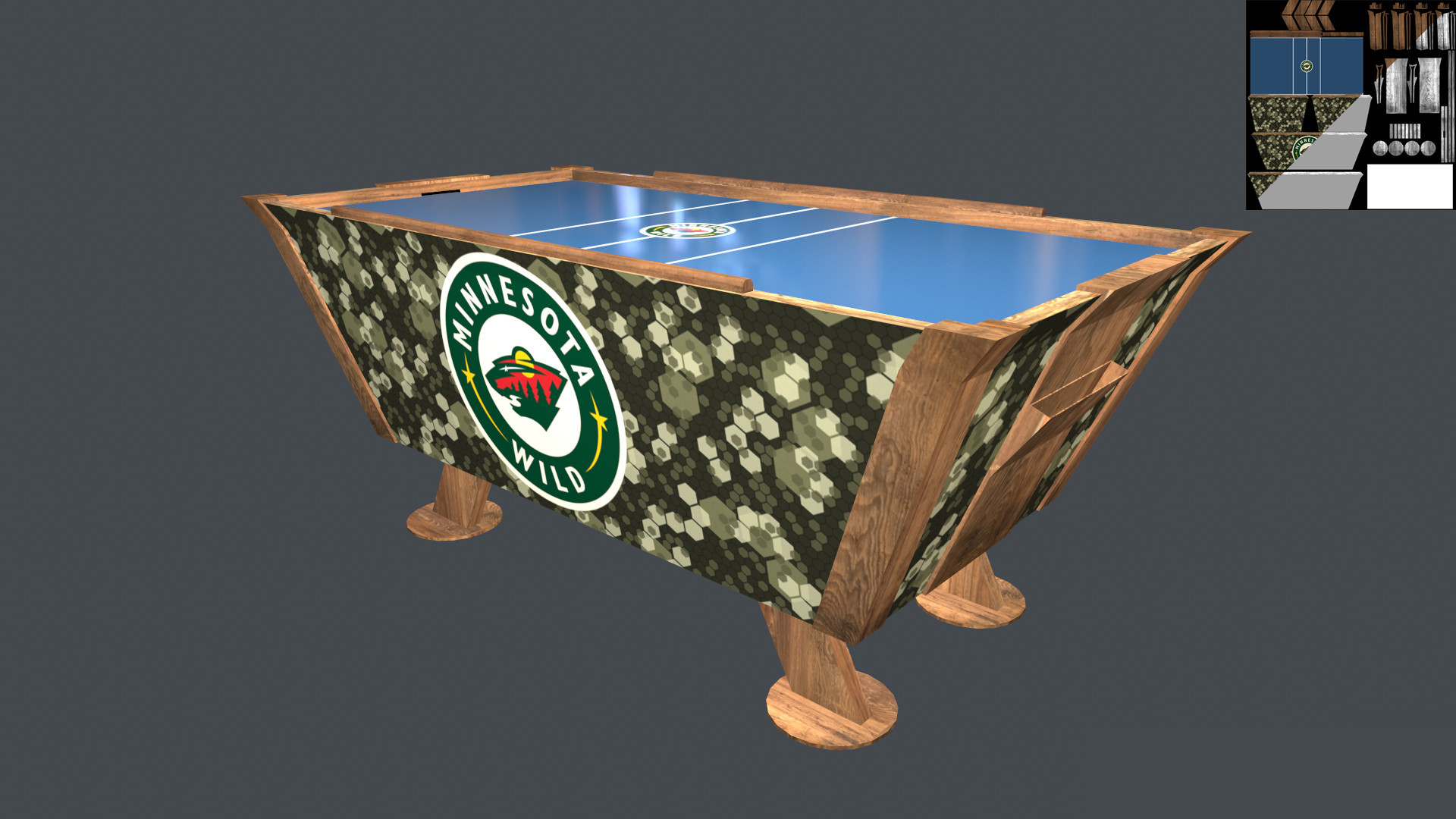 ArtStation - Airt Hockey Desk