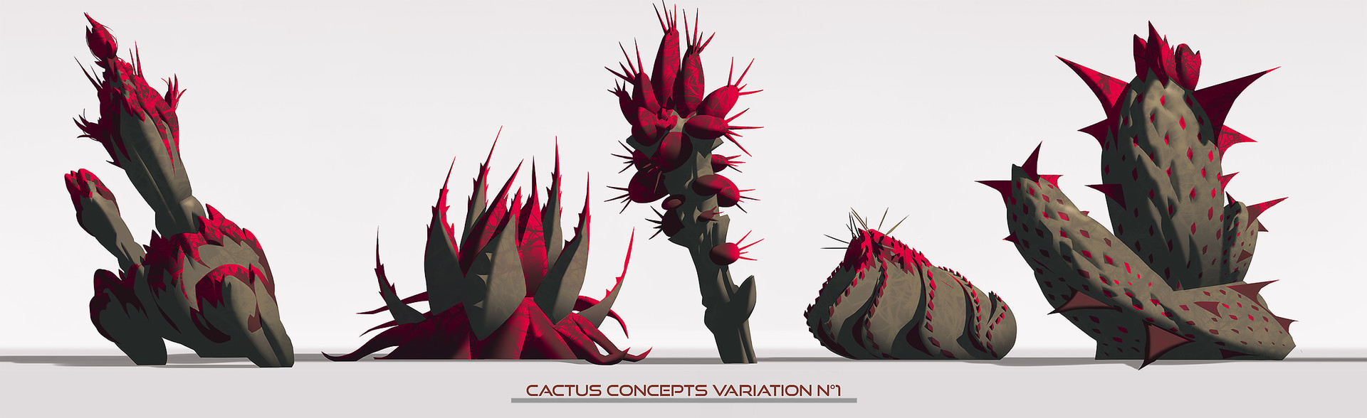 ArtStation - Cactus concepts