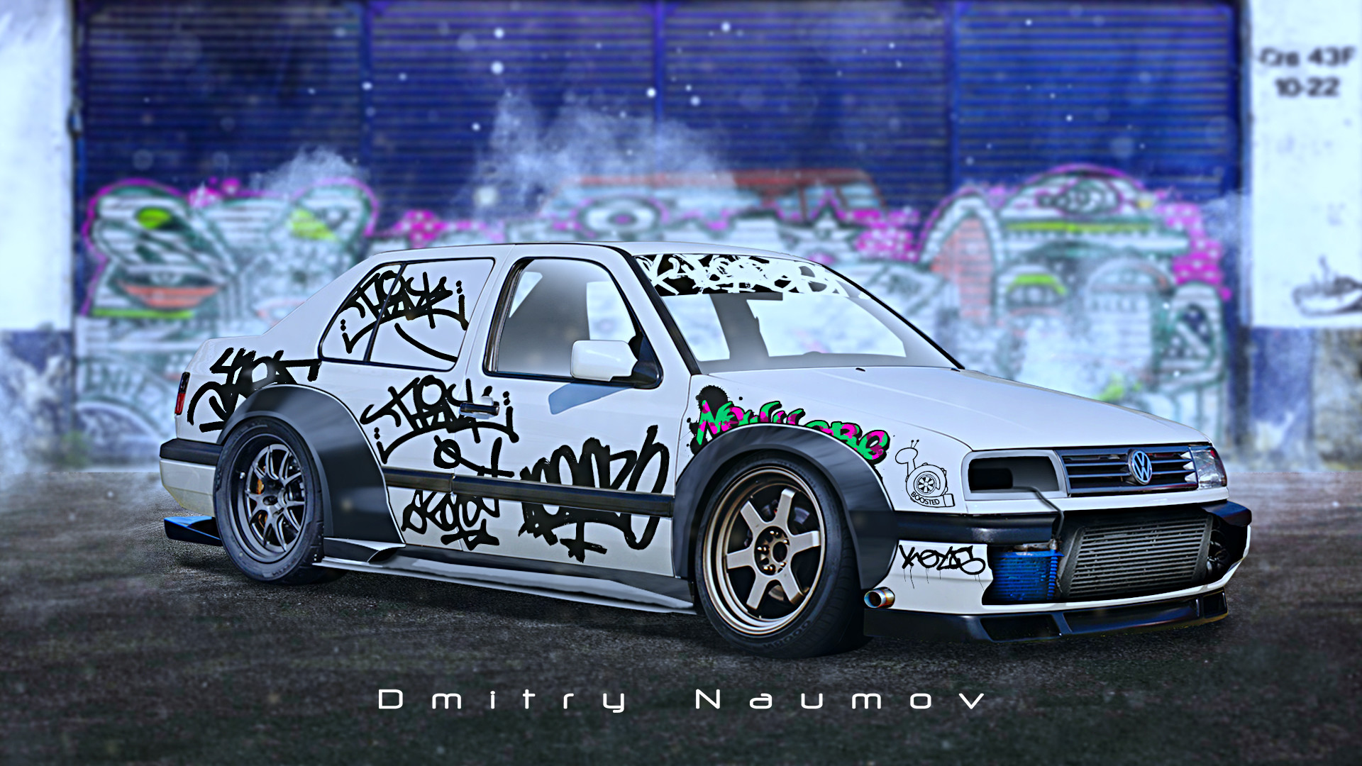 ArtStation - volkswagen jetta