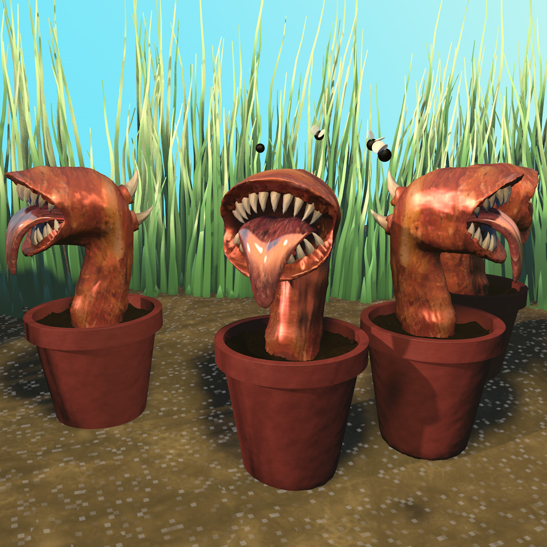 ArtStation - Monster plant