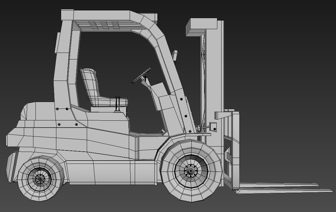 Jason Pook - Downtime Project- Forklift Truck
