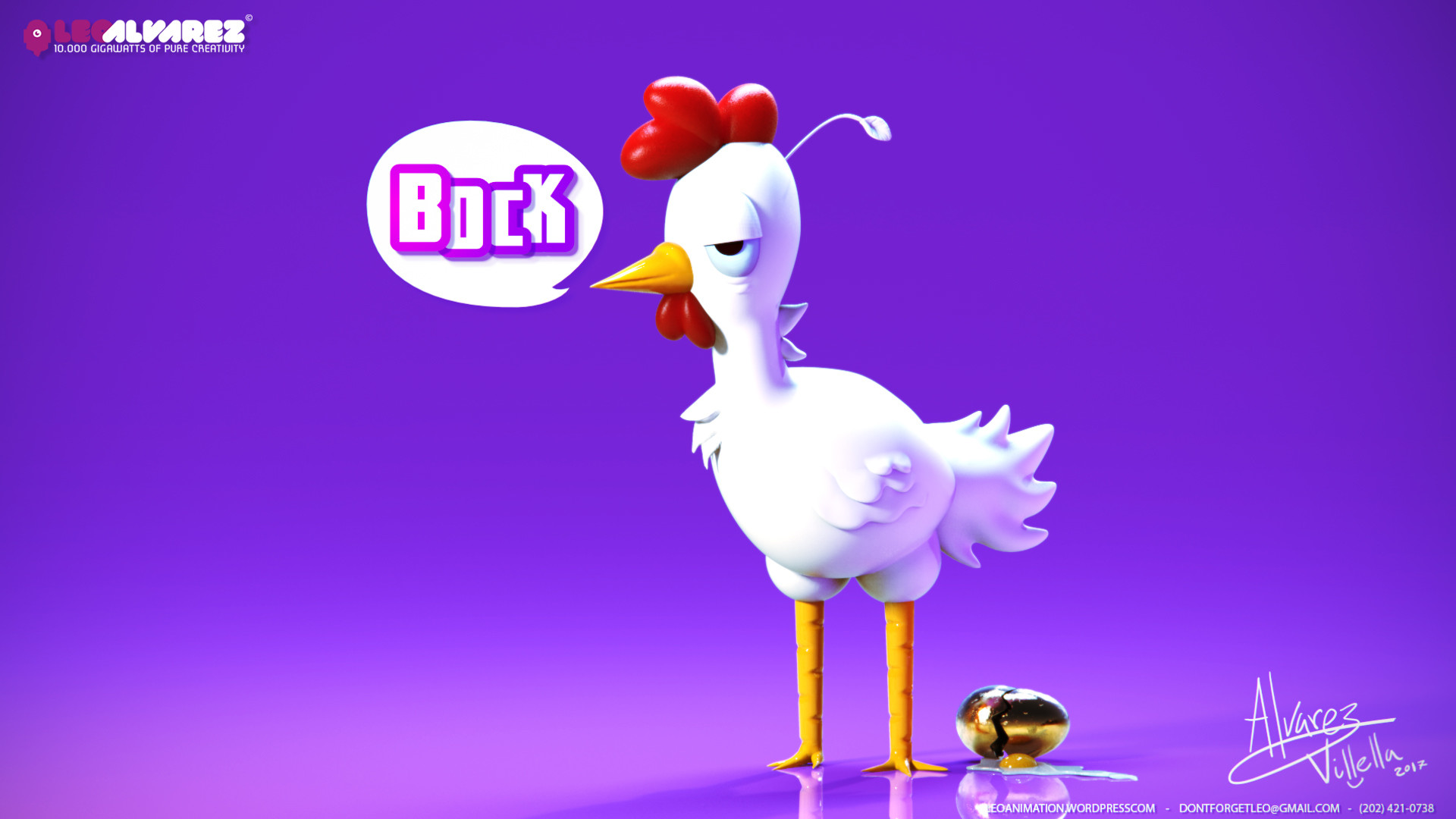 ArtStation - Chicken Bock! We make Gold!