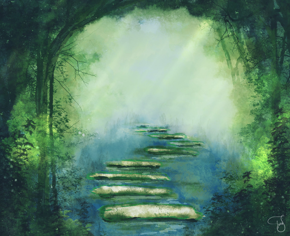 ArtStation - Green in peace...