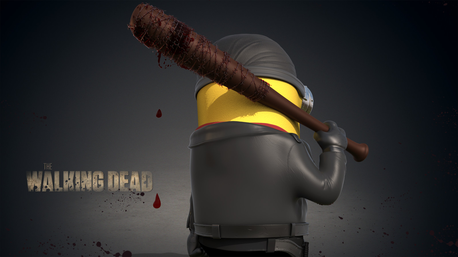 Michael Crisp - Minion dressed as Negan from The Walking Dead.