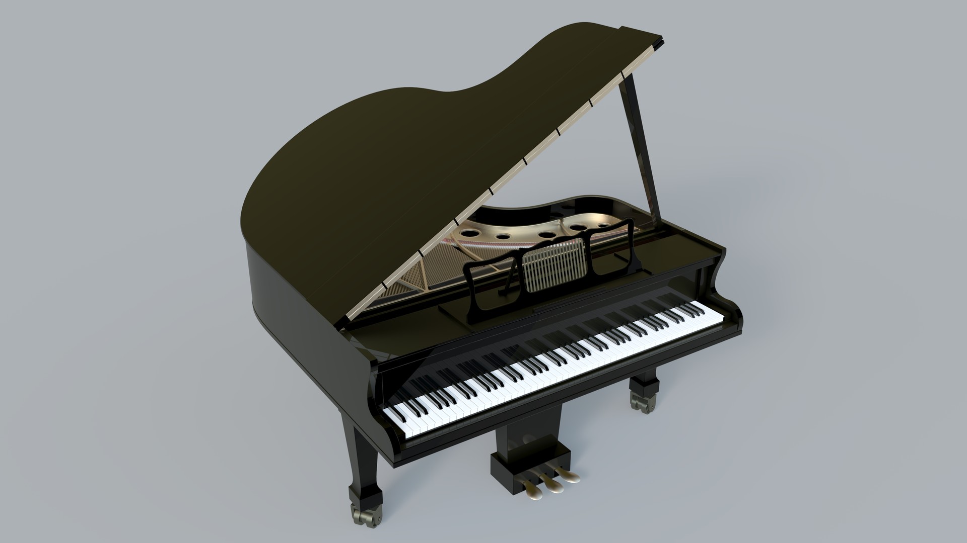 ArtStation - Grand Piano