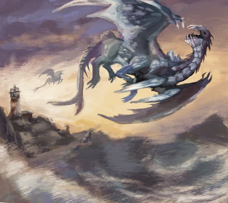 ArtStation - Sea Dragons