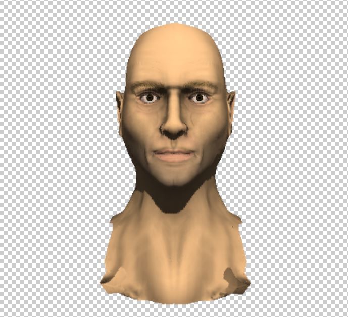 ArtStation - Untitled Head Mesh - Hand Painted