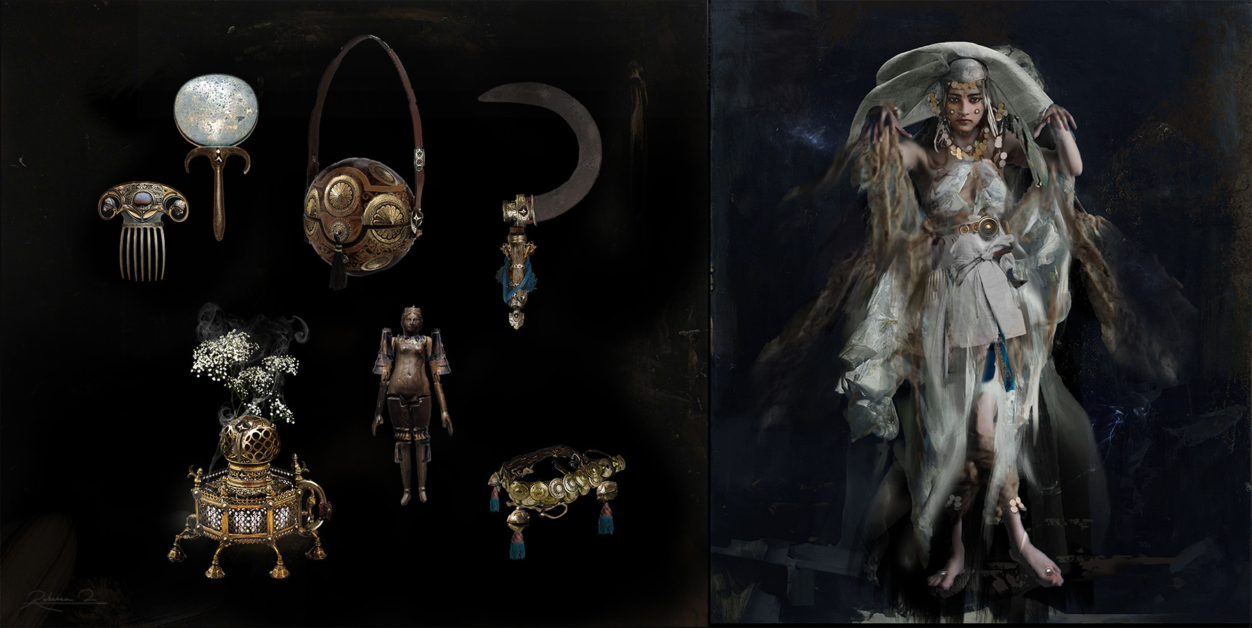 ArtStation - Omen - Omen & Divine Gear