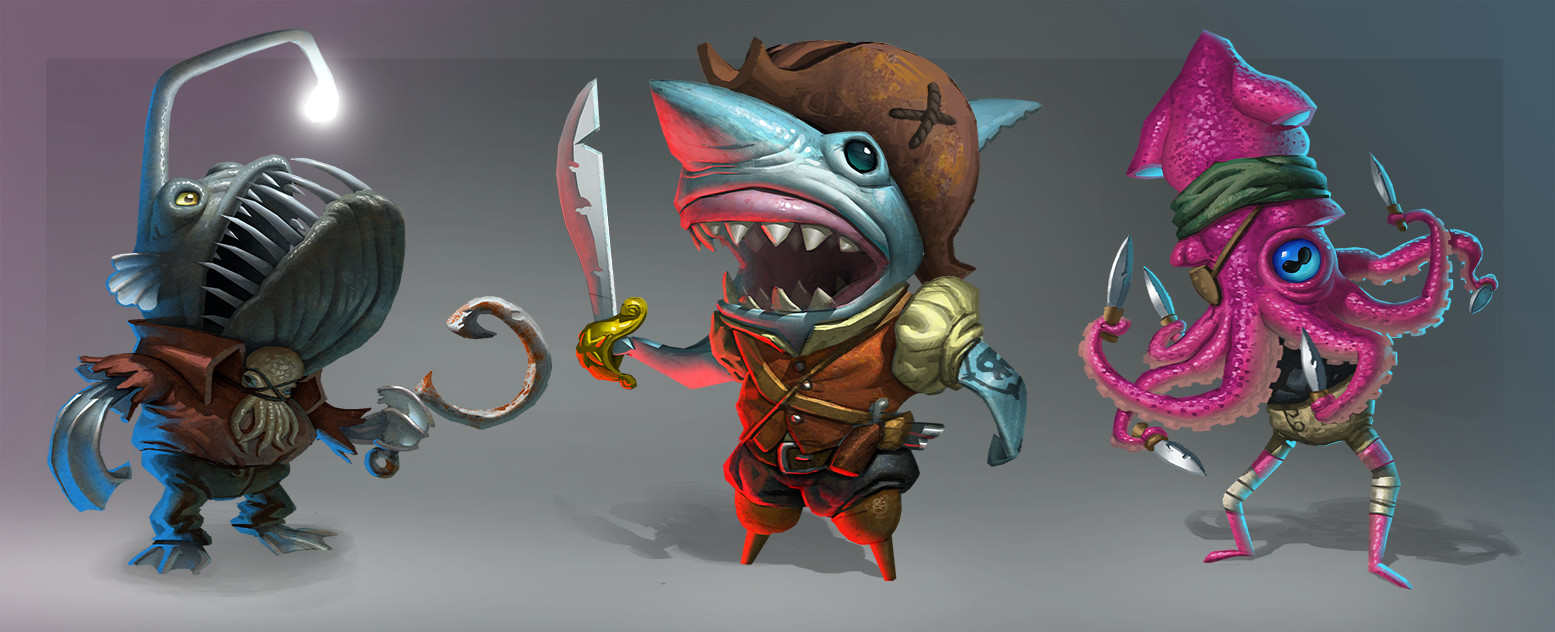 ArtStation - Sea Pirates Crew!