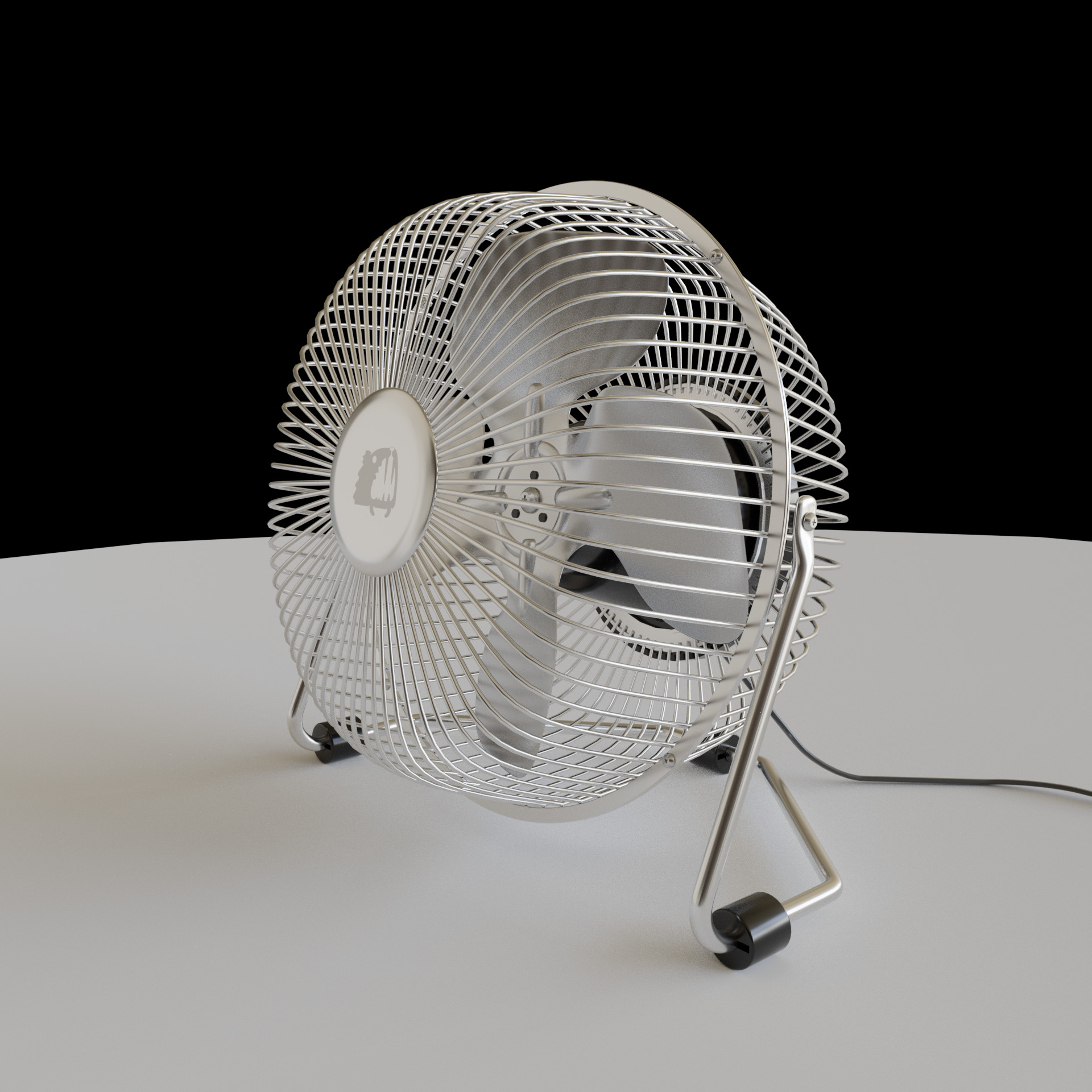 ArtStation - Desk fan