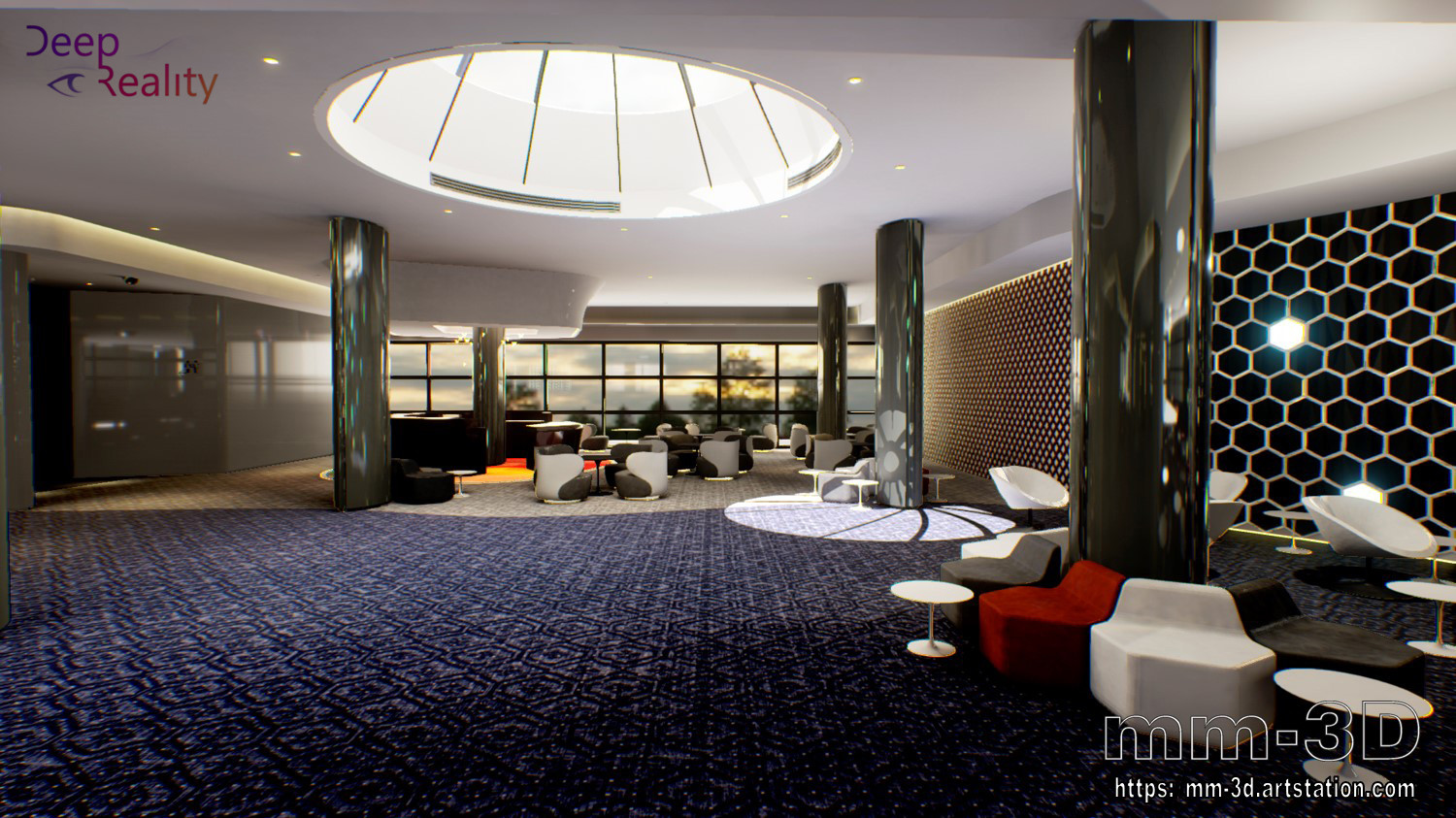 Miguel Martín - Modern Hotel Lobby