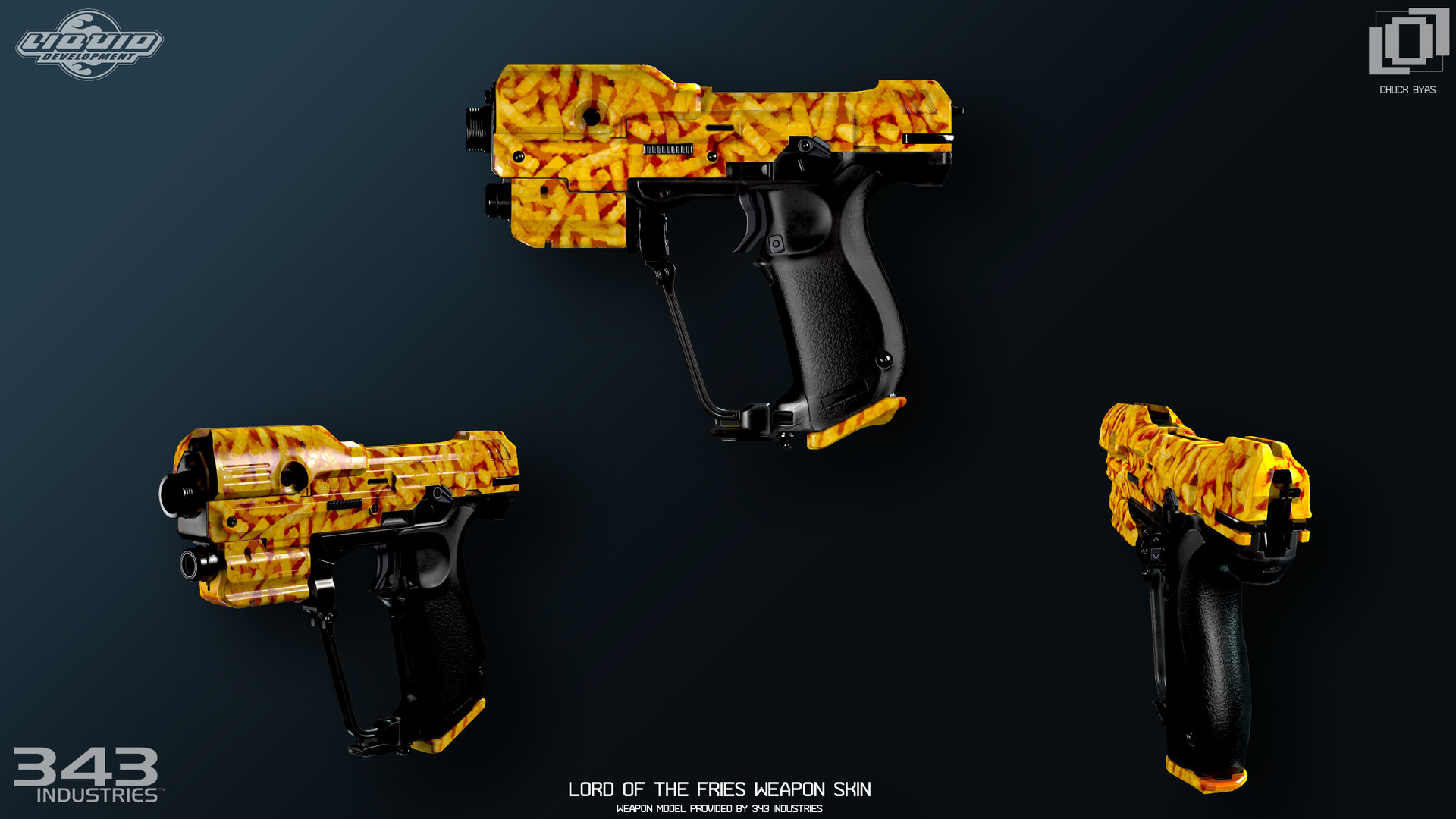 Chuck Byas - French Fry Weapon Skin