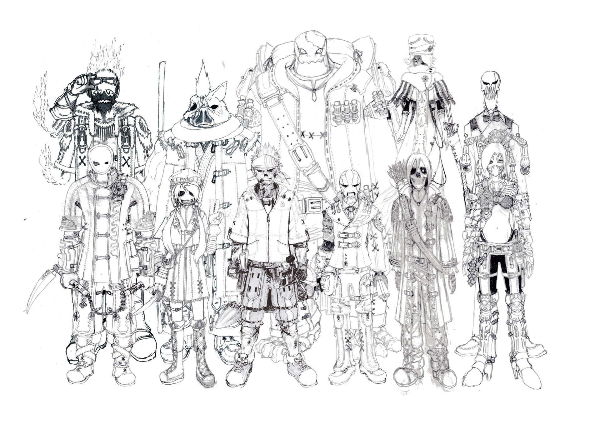 ArtStation - Personification of Minecraft Mobs