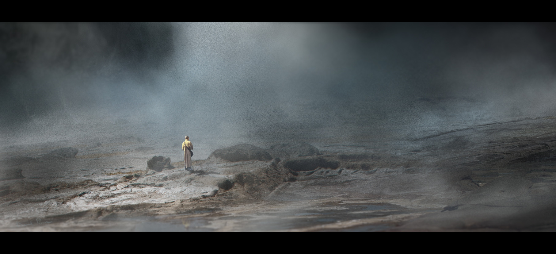 ArtStation - Monk Exploring an Alien Beach