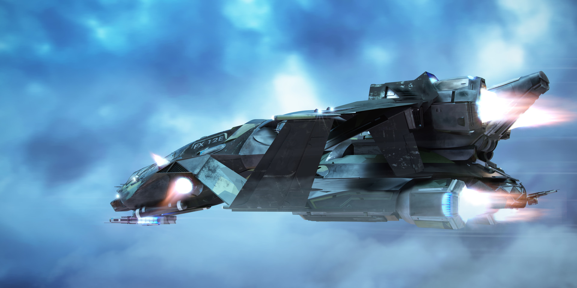 ArtStation - gunship