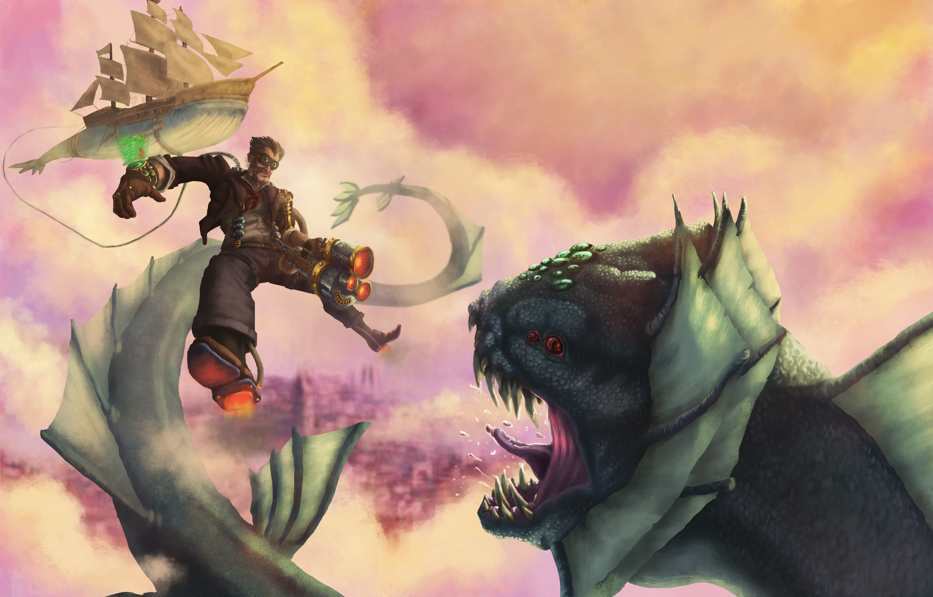 ArtStation - Fishing Monsters