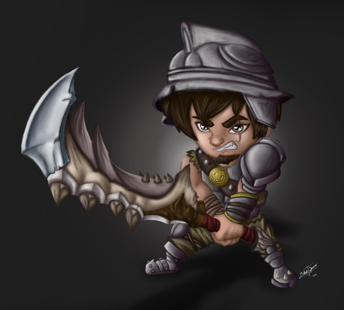 ArtStation - Gladiator - Blade's Master