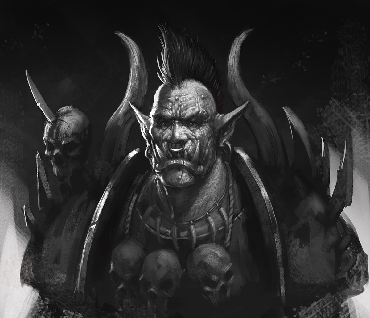 ArtStation - Orc Raider