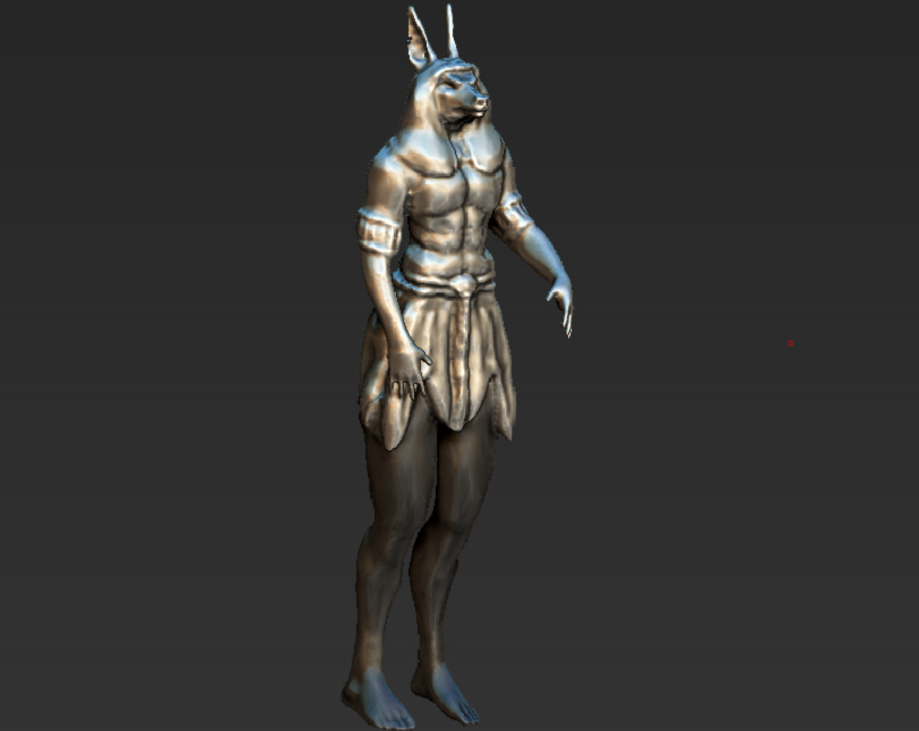 ArtStation - Anubis Statue