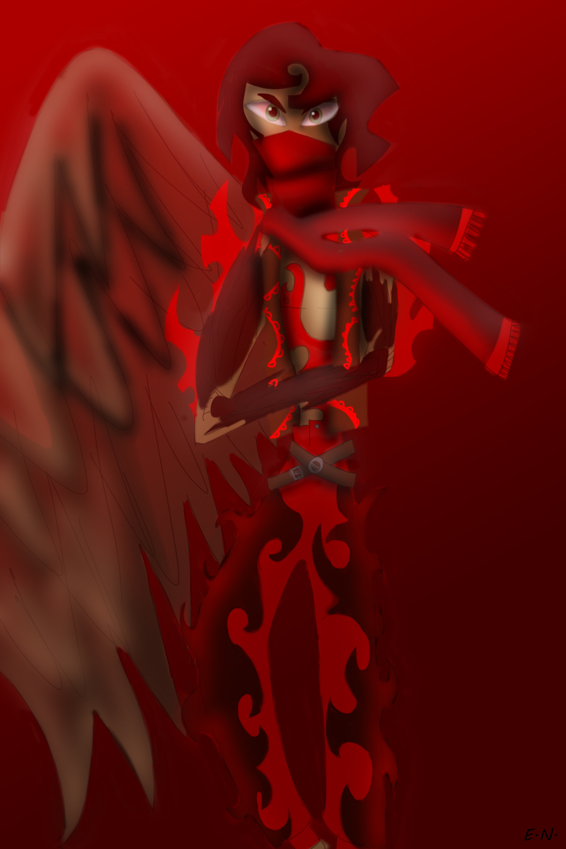 ArtStation - winged warrior