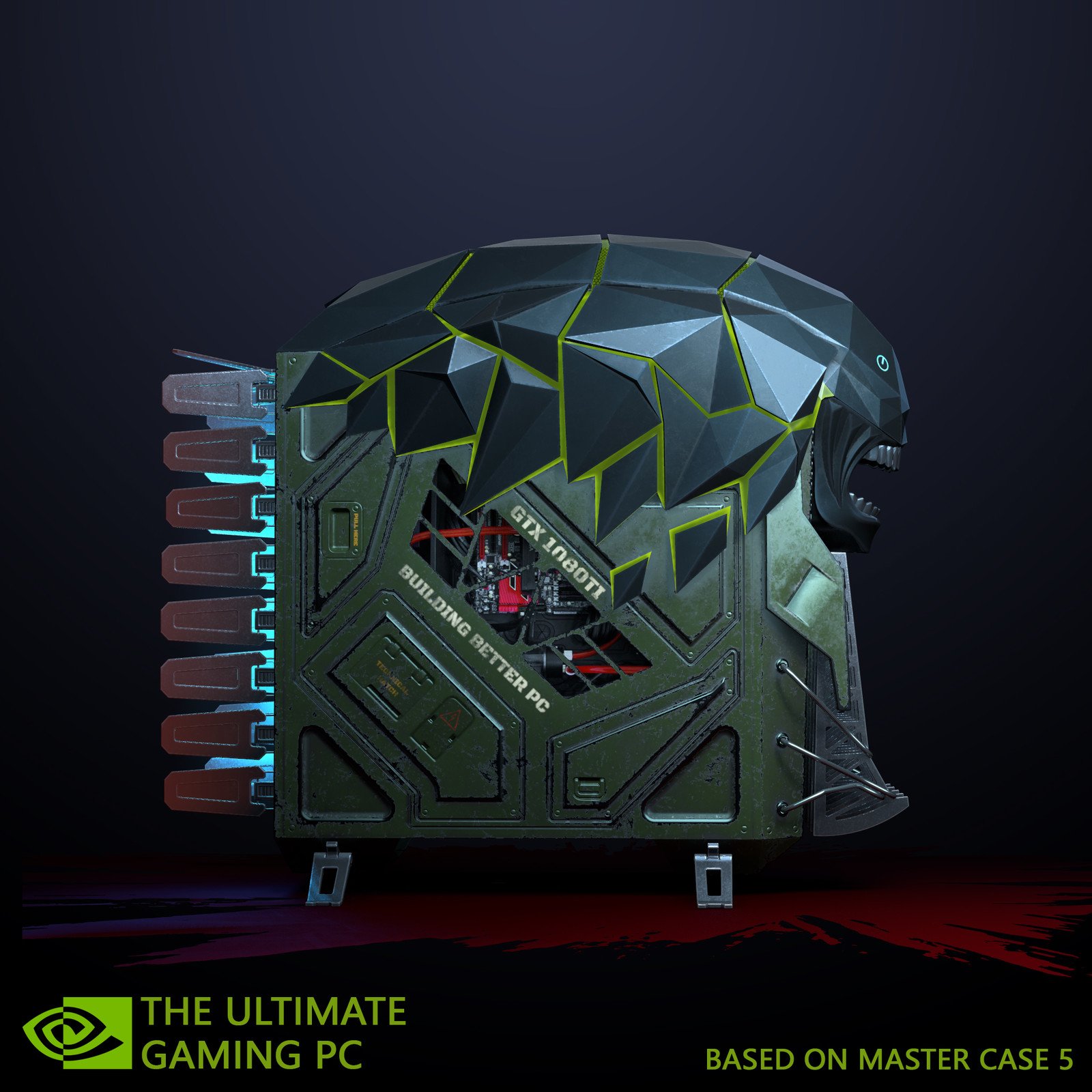 YURII KYSHYNSKYI 🇺🇦 - Alien: Covenant PC case