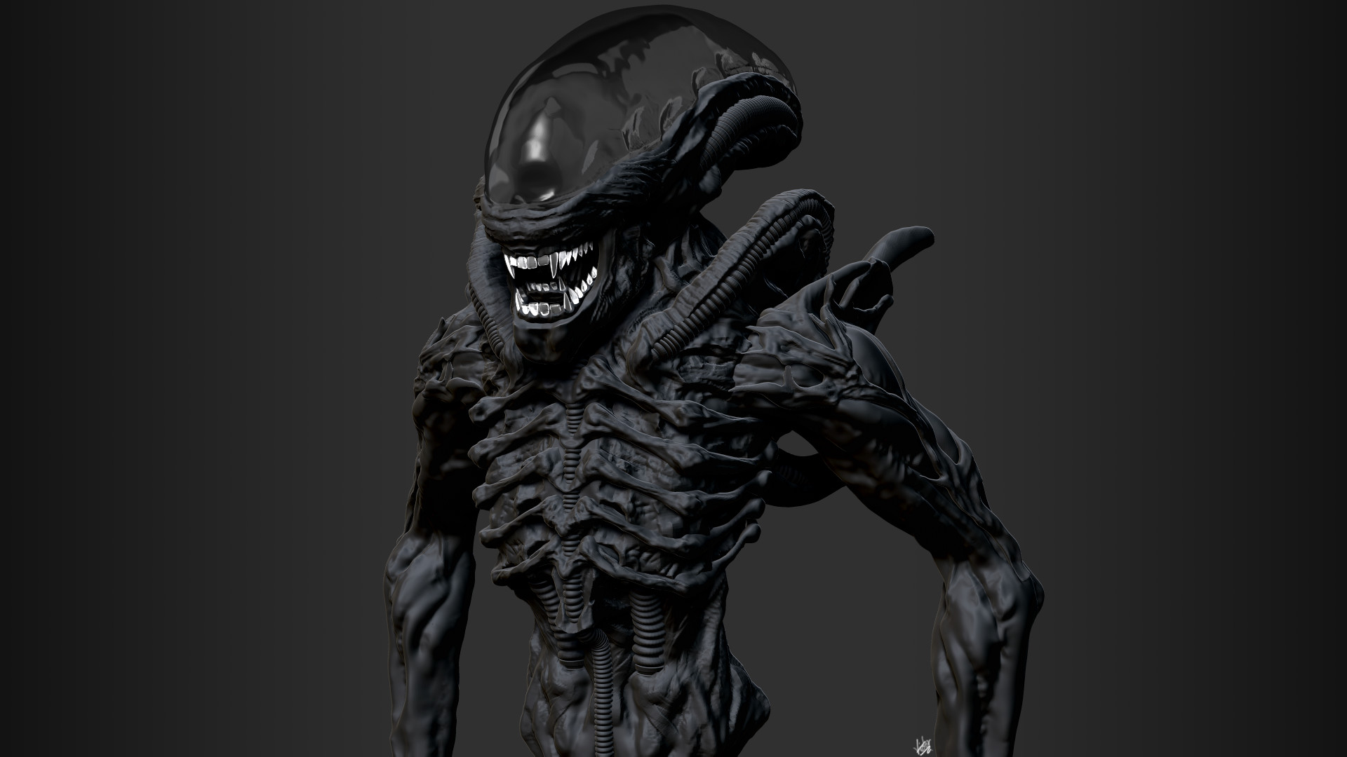 ArtStation - Sketchbook : Xenomorph