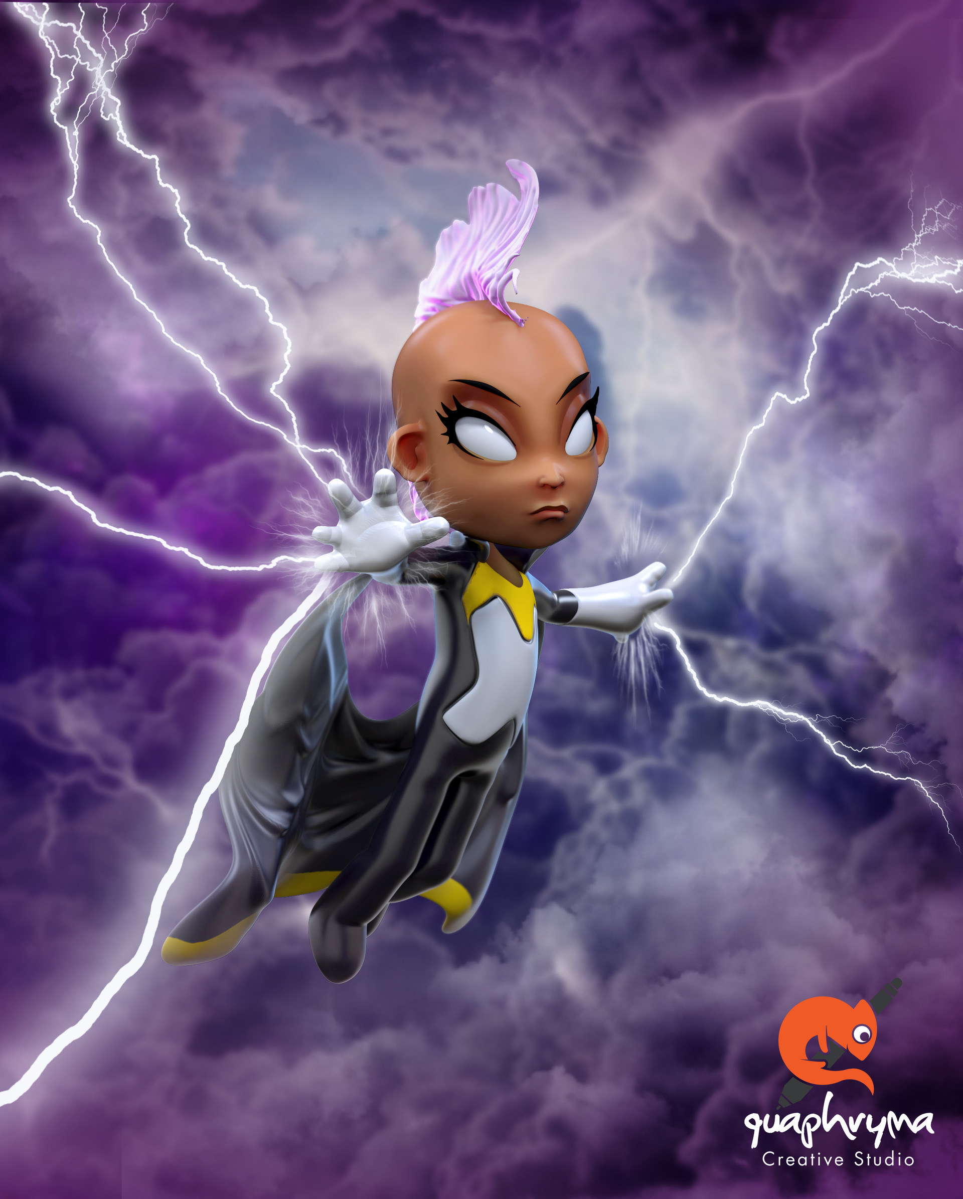 ArtStation - Baby storm