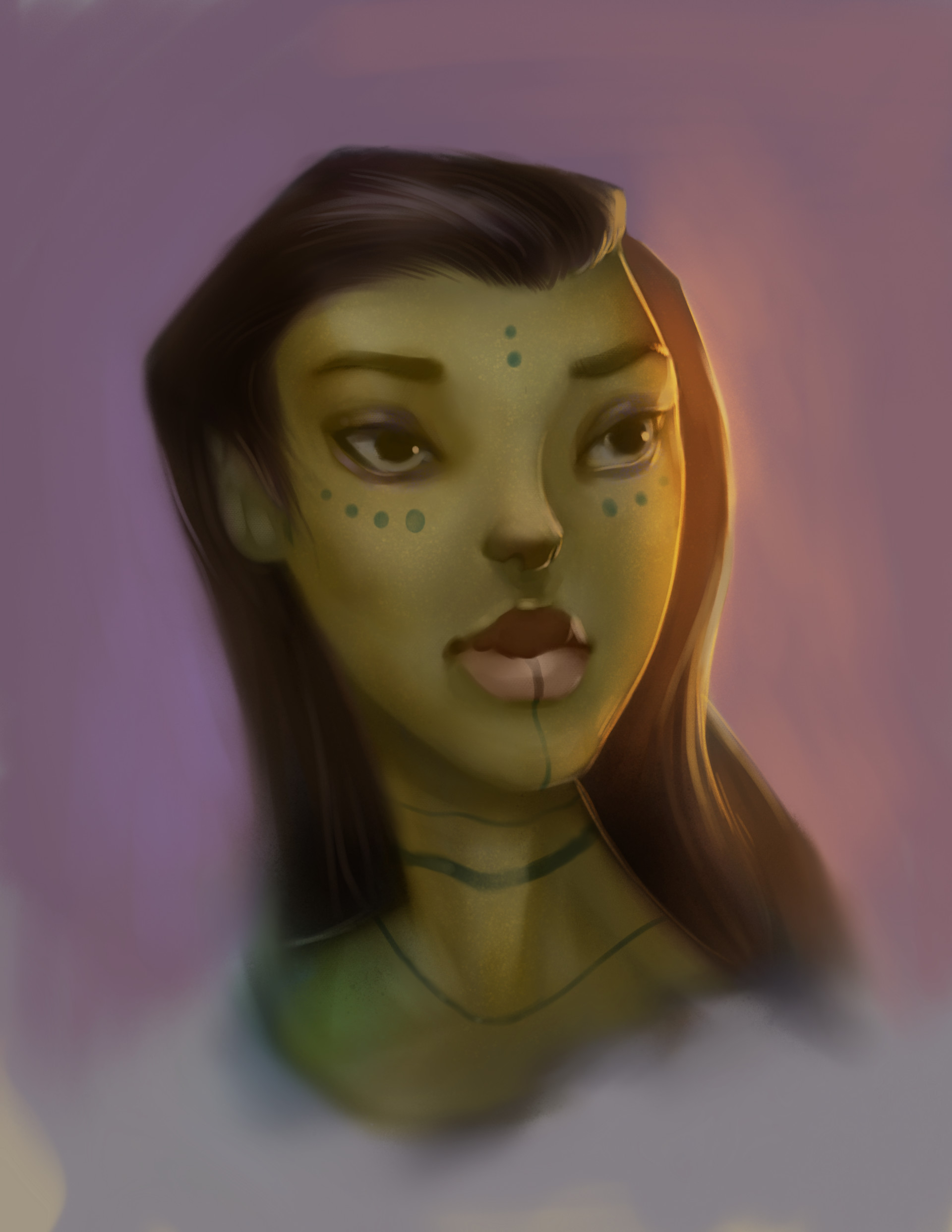 ArtStation - Alien Portrait