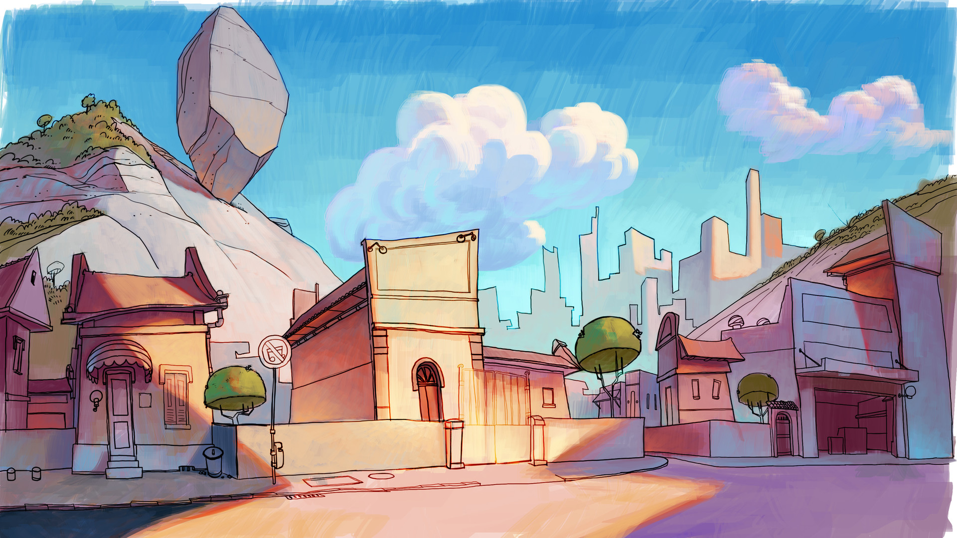 ArtStation - Animation movie Scenario for Multirio-RJ