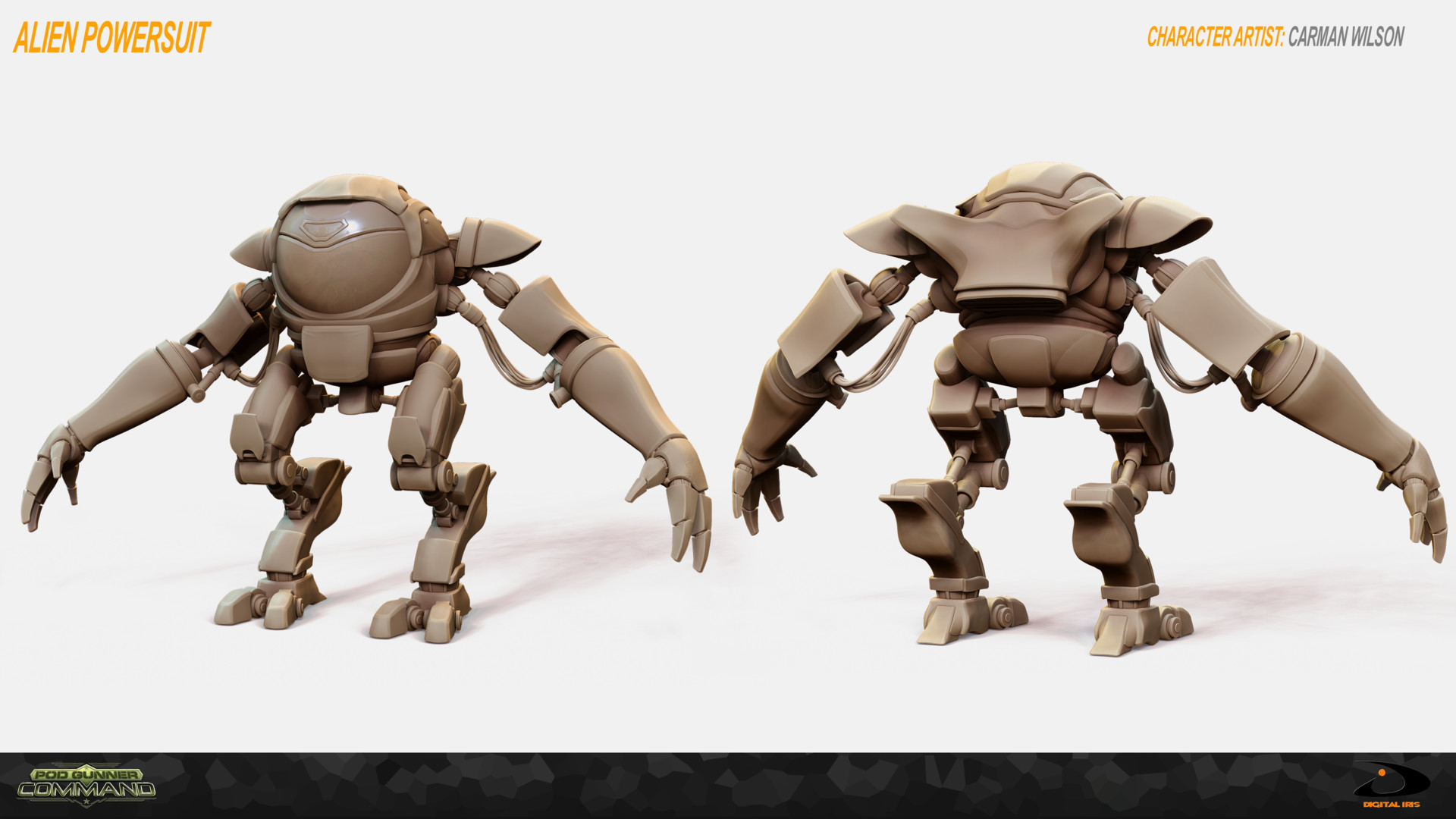 ArtStation - Alien Power Suit