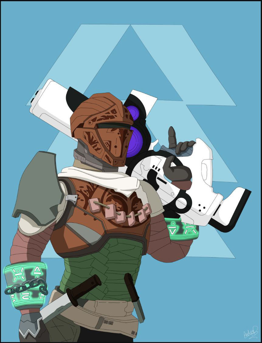 how to draw cartoon destiny characters