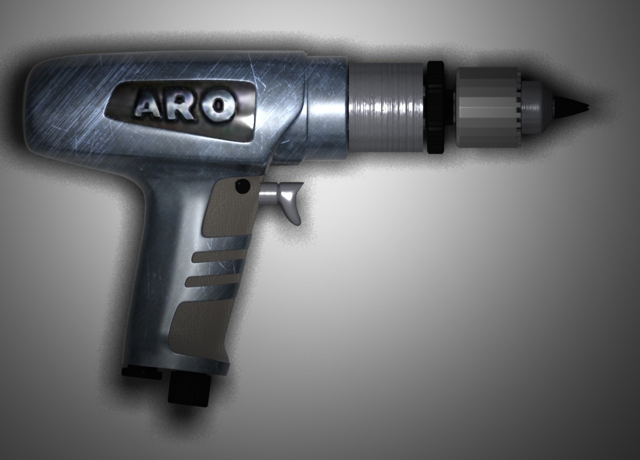 ArtStation - Asset Modeling: ARO Drill