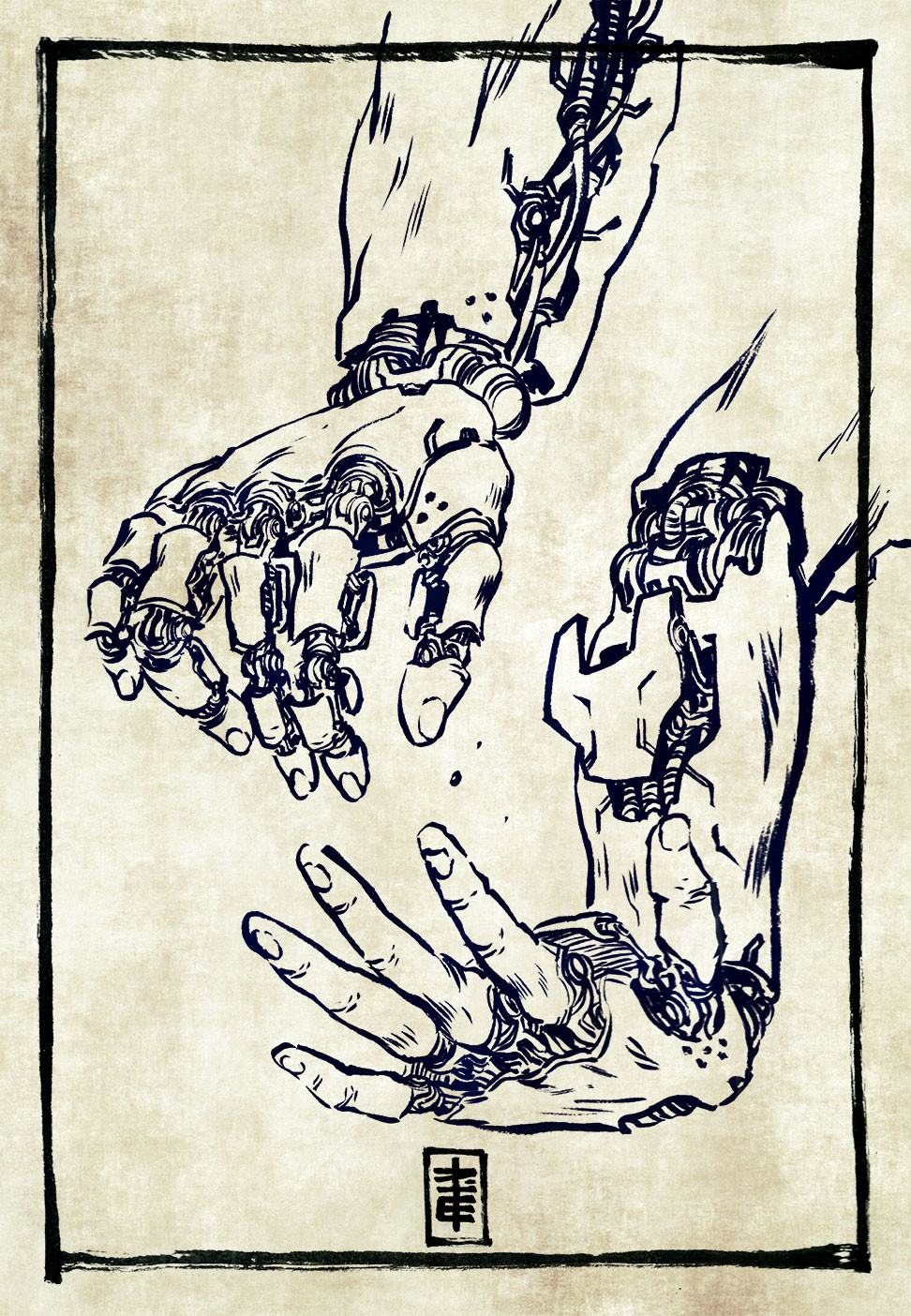 ArtStation - Cyber hands