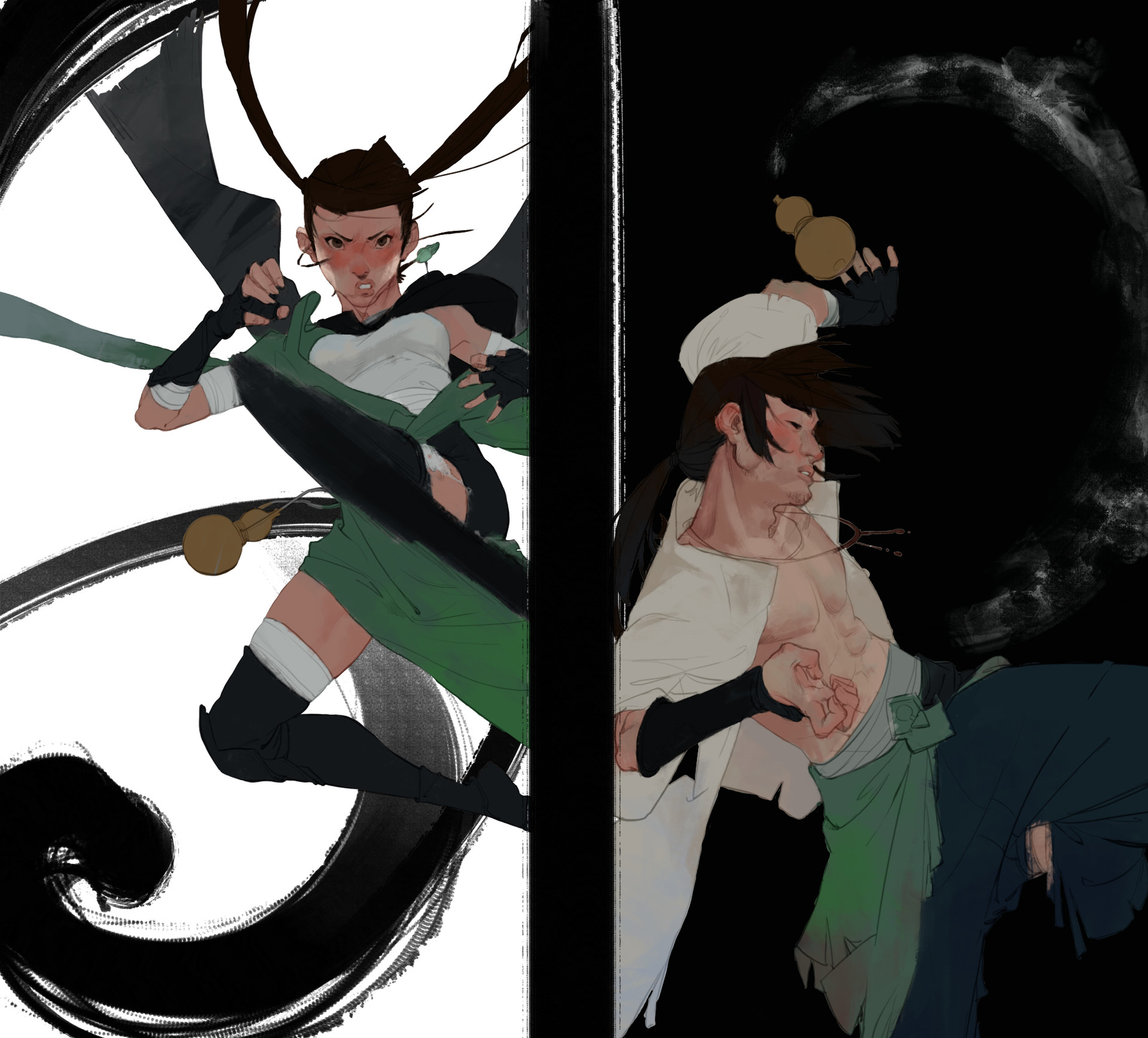 ArtStation - beggar gangs