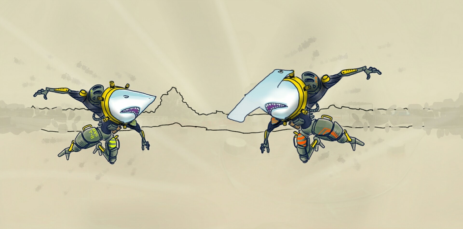 Chaitanya Krishnan's Portfolio - Shark Trooper 360pano