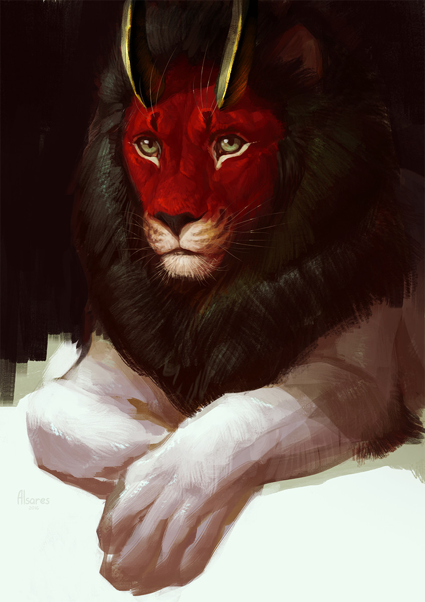 ArtStation - Red Lion