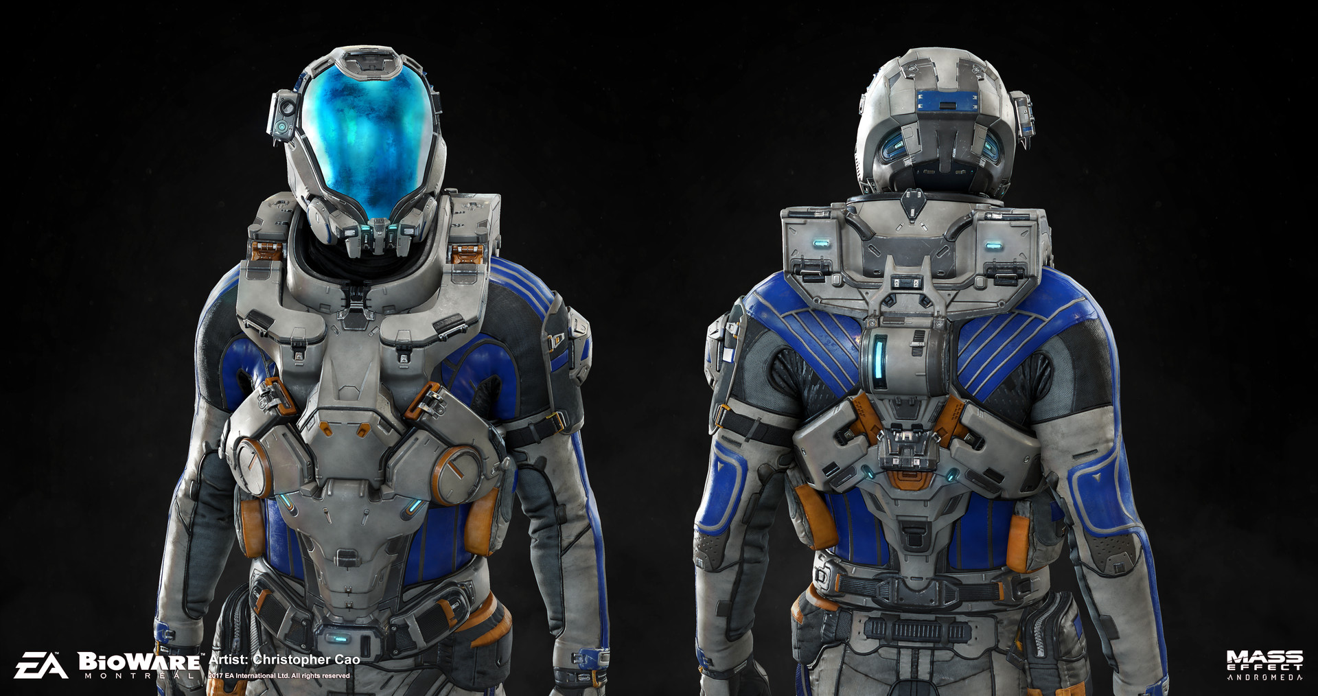 Christopher Cao Mass Effect Andromeda Deepspace Armor Set