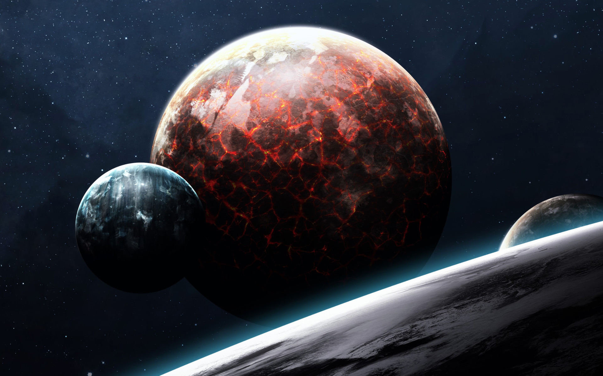 ArtStation - Red hot chili planet