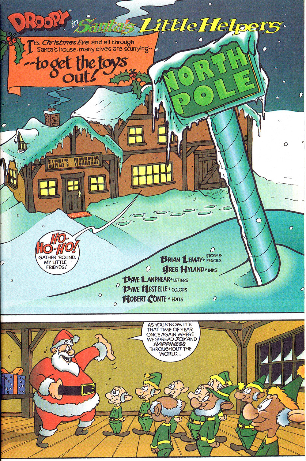 Brian Lemay - Tex Avery's Droopy Comics