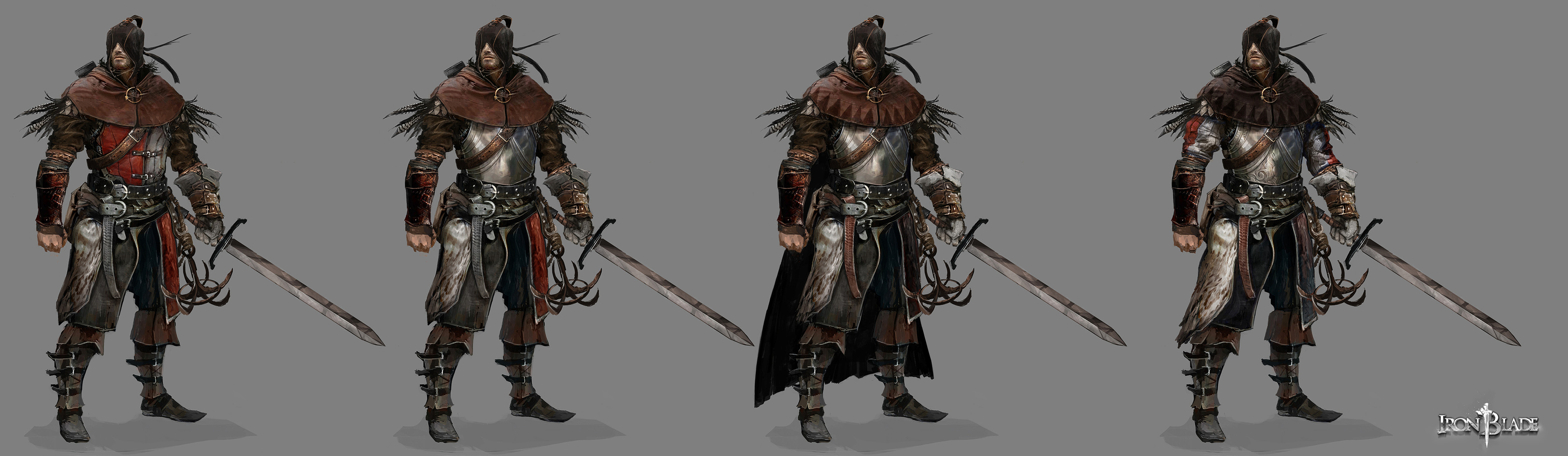 Alexandre Chaudret - Iron Blade - Character Design