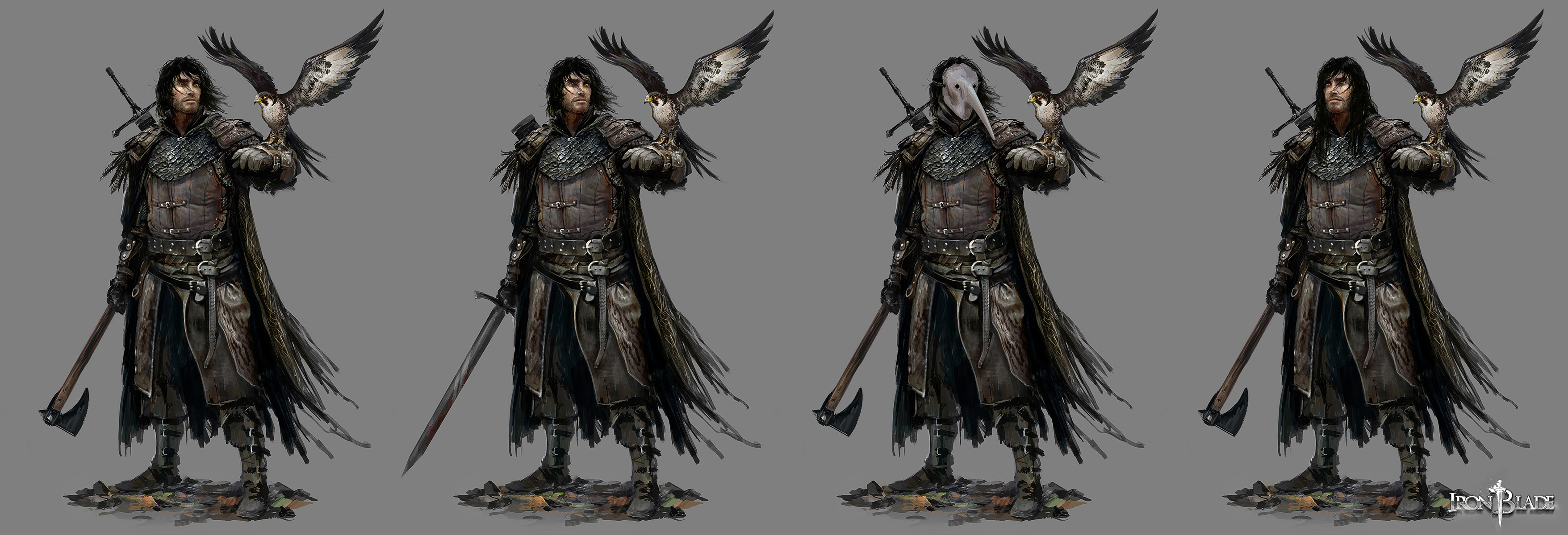 Alexandre Chaudret - Iron Blade - Character Design